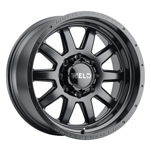 Weld Off-Road 20x9 8x170 ET00 5.00BS 125.1 Hub Bore Satin Black Stealth ...