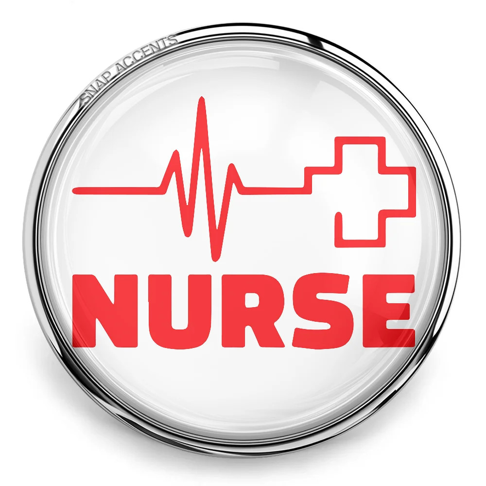 Nurse Snap | Snap Jewelry Ginger Charms | SnapAccents