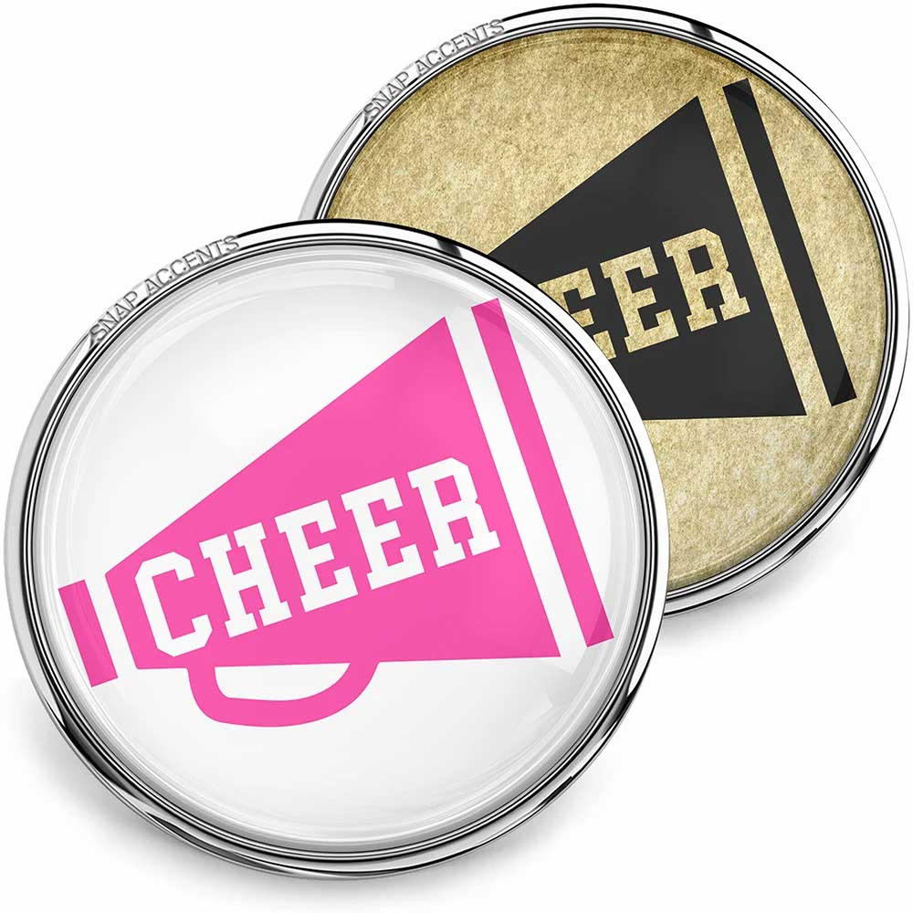 Cheer Snap | Snap Jewelry Ginger Charms | SnapAccents