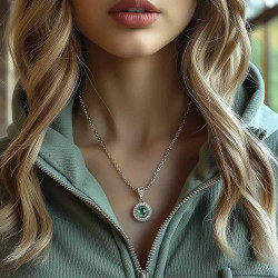 Antique Rhinestone Flower Snap Lanyard | Snap Jewelry Ginger Charms ...