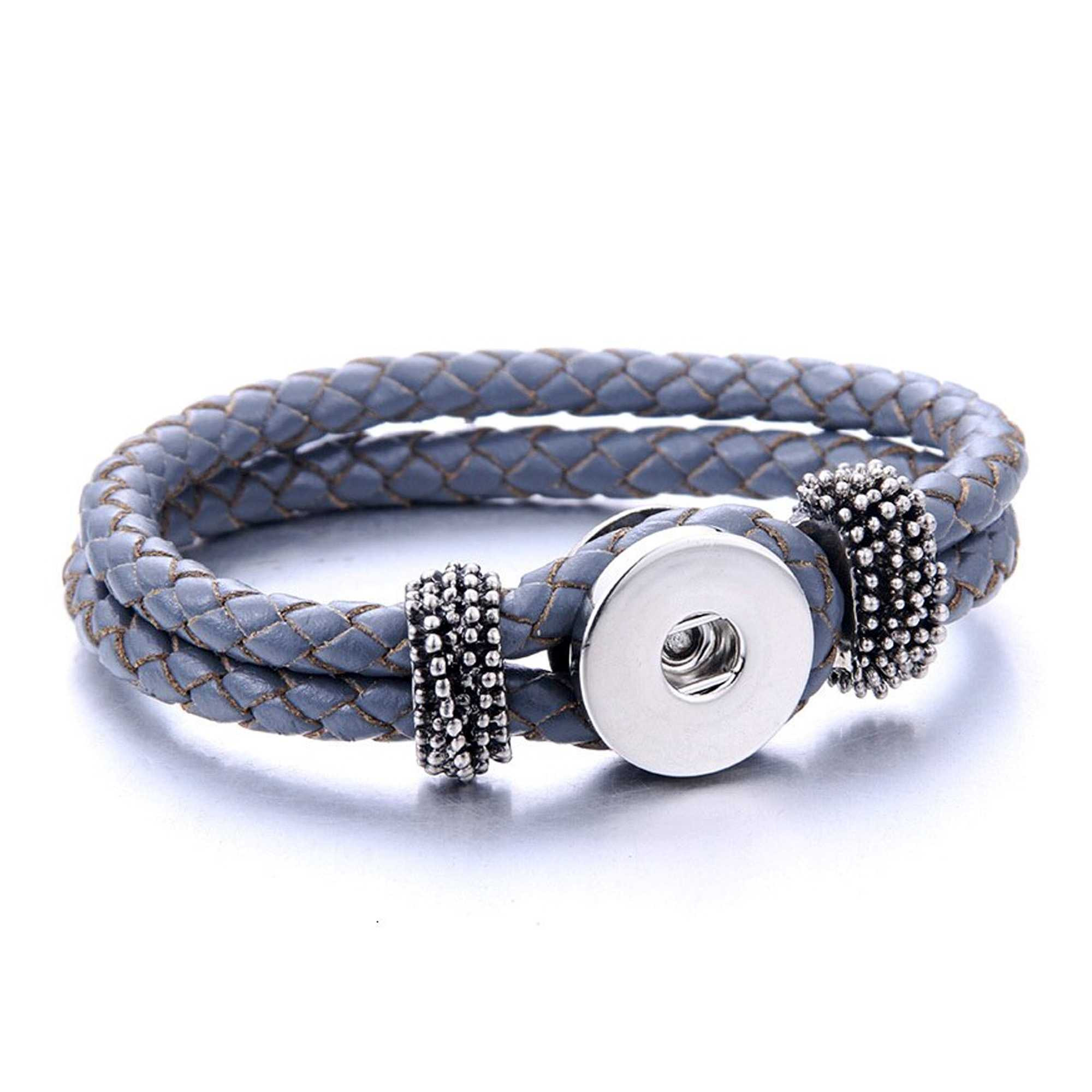 Snap Bracelet - White | Snap Jewelry Ginger Charm