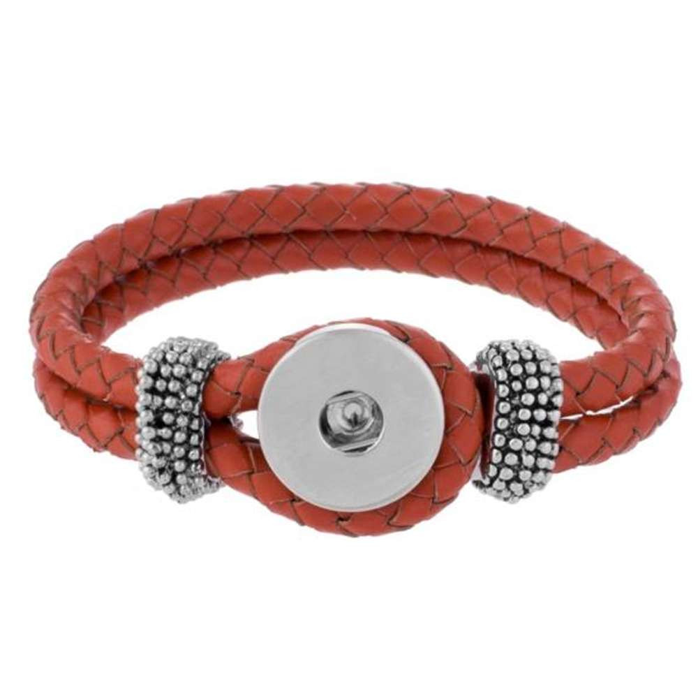 Snap Bracelet - White | Snap Jewelry Ginger Charm