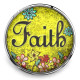 Faith Snap - Vintage | Snap Jewelry Ginger Charms | SnapAccents