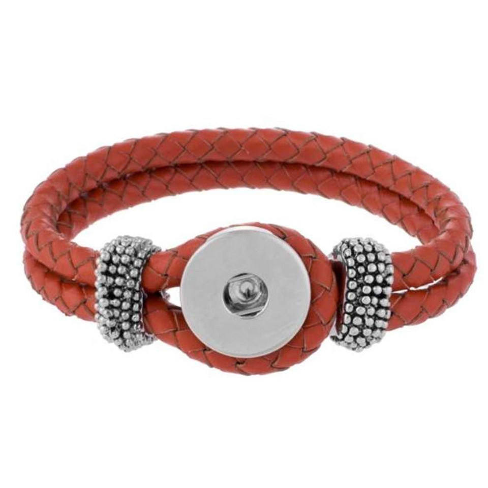 Snap Bracelet - White | Snap Jewelry Ginger Charm