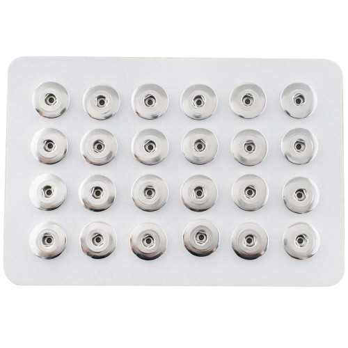 24 Snap Holder Display - White | Snap Jewelry Ginger Charms