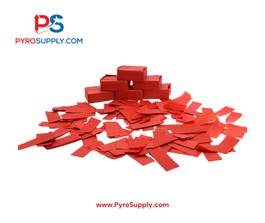 Red Paper Confetti (2lbs 4oz)