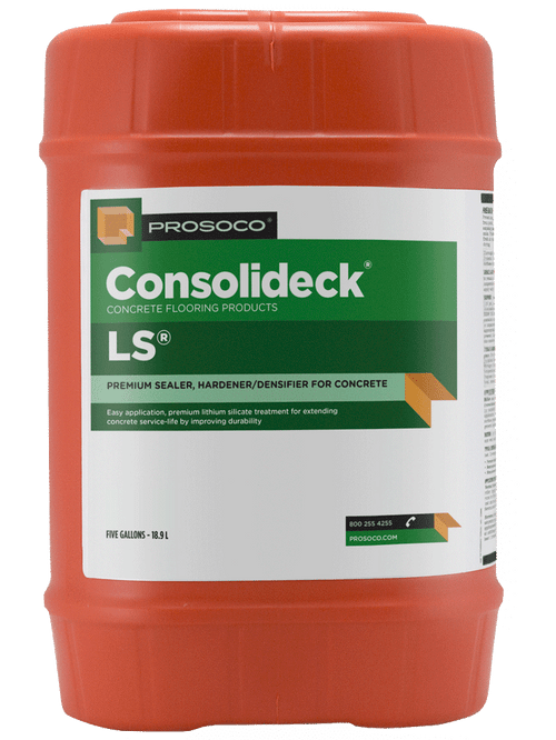 Prosoco Consolideck LS - Densificador y endurecedor de hormigón premium ...
