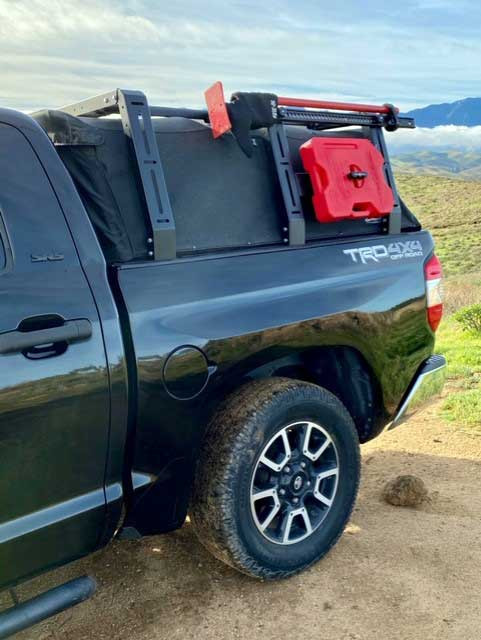 Toyota Tundra Canvas cage Bed Rack - Datin Metal Fabrication Inc.