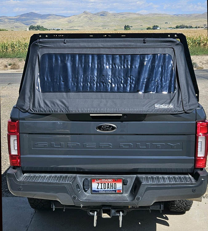 Ford F250 F350 Canvas Cage Bed Rack 6.8 - Datin Metal Fabrication Inc.