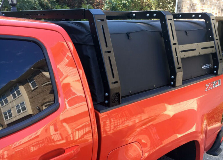 Chevy Colorado Canvas Cage Bed Rack - Datin Metal Fabrication LLC.