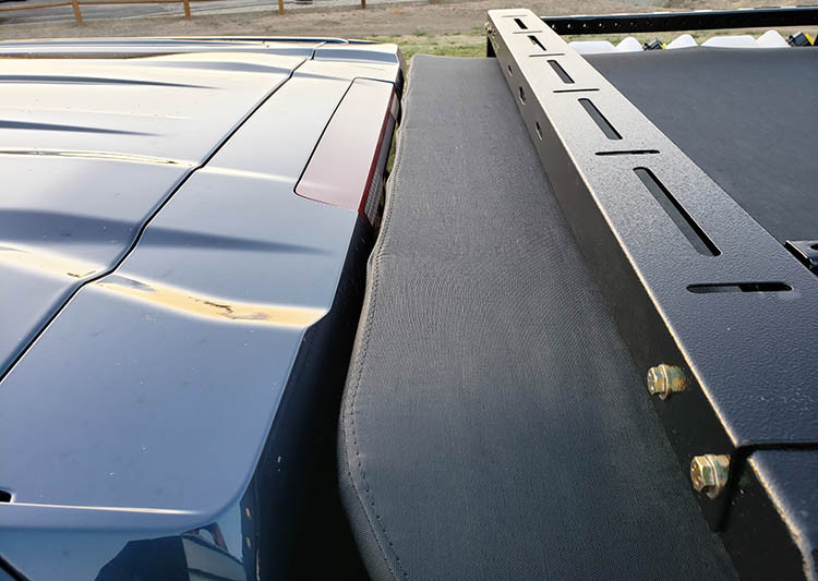 GMC Sierra HD 2500 Canvas Cage Bed Rack - Datin Metal Fabrication Inc.