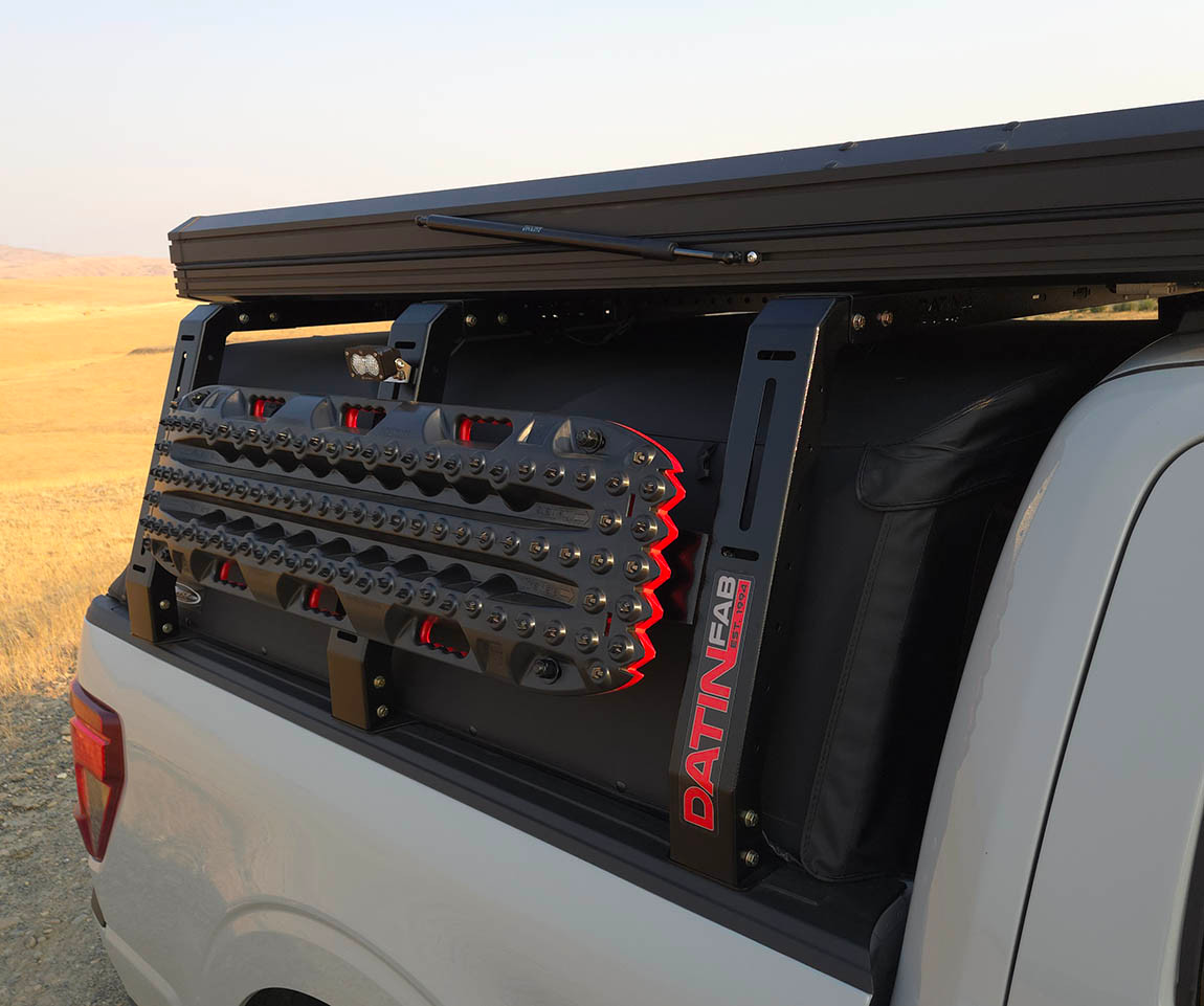 Ford F150 Canvas cage bed rack - Datin Metal Fabrication Inc.