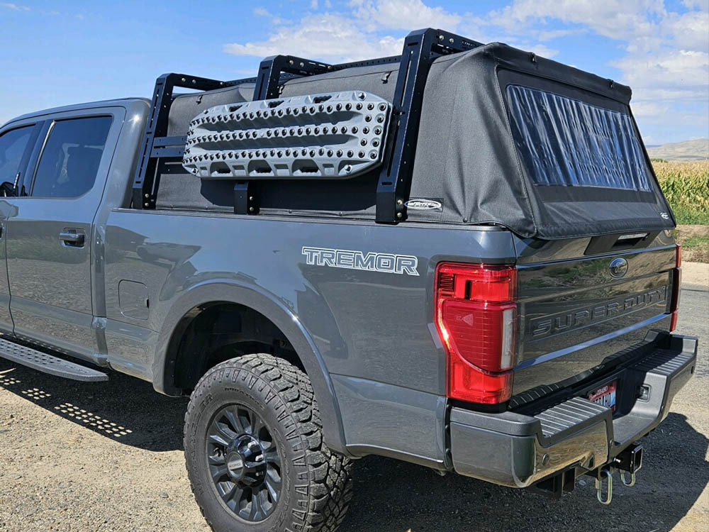 Ford F250 F350 Canvas Cage Bed Rack 6.8 - Datin Metal Fabrication Inc.