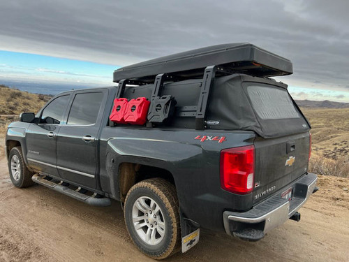 Chevy Silverado 1500 Canvas Cage Bed Rack 2014 - 2019 - Datin Metal ...