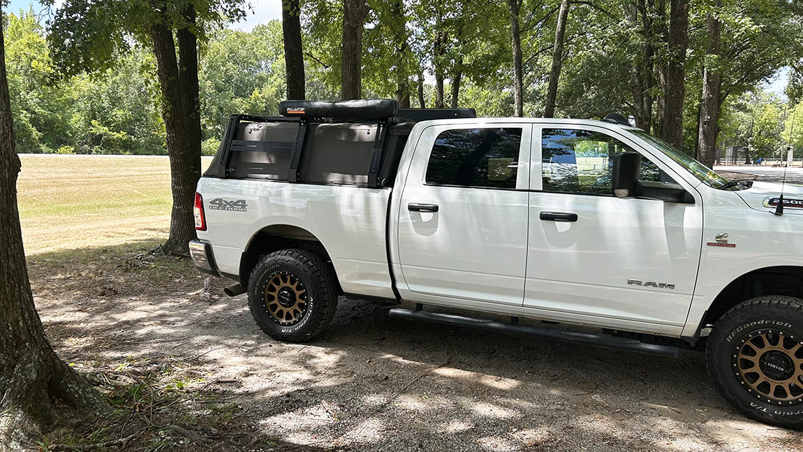 Dodge Ram 2500 Canvas Cage Bed Rack 6.5 - Datin Metal Fabrication Inc.