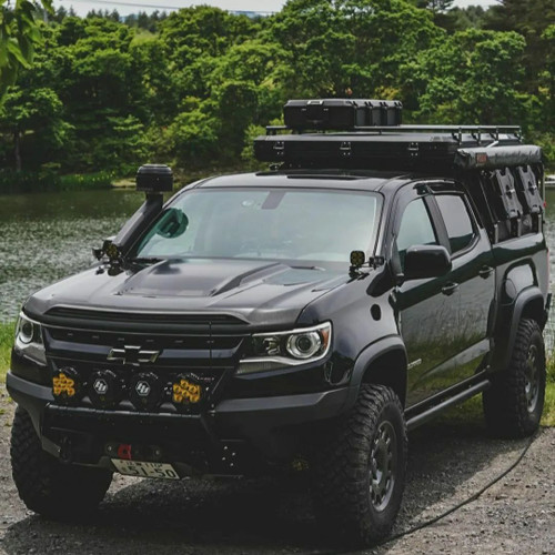 Chevy Colorado Canvas Cage Bed Rack - Datin Metal Fabrication Inc.