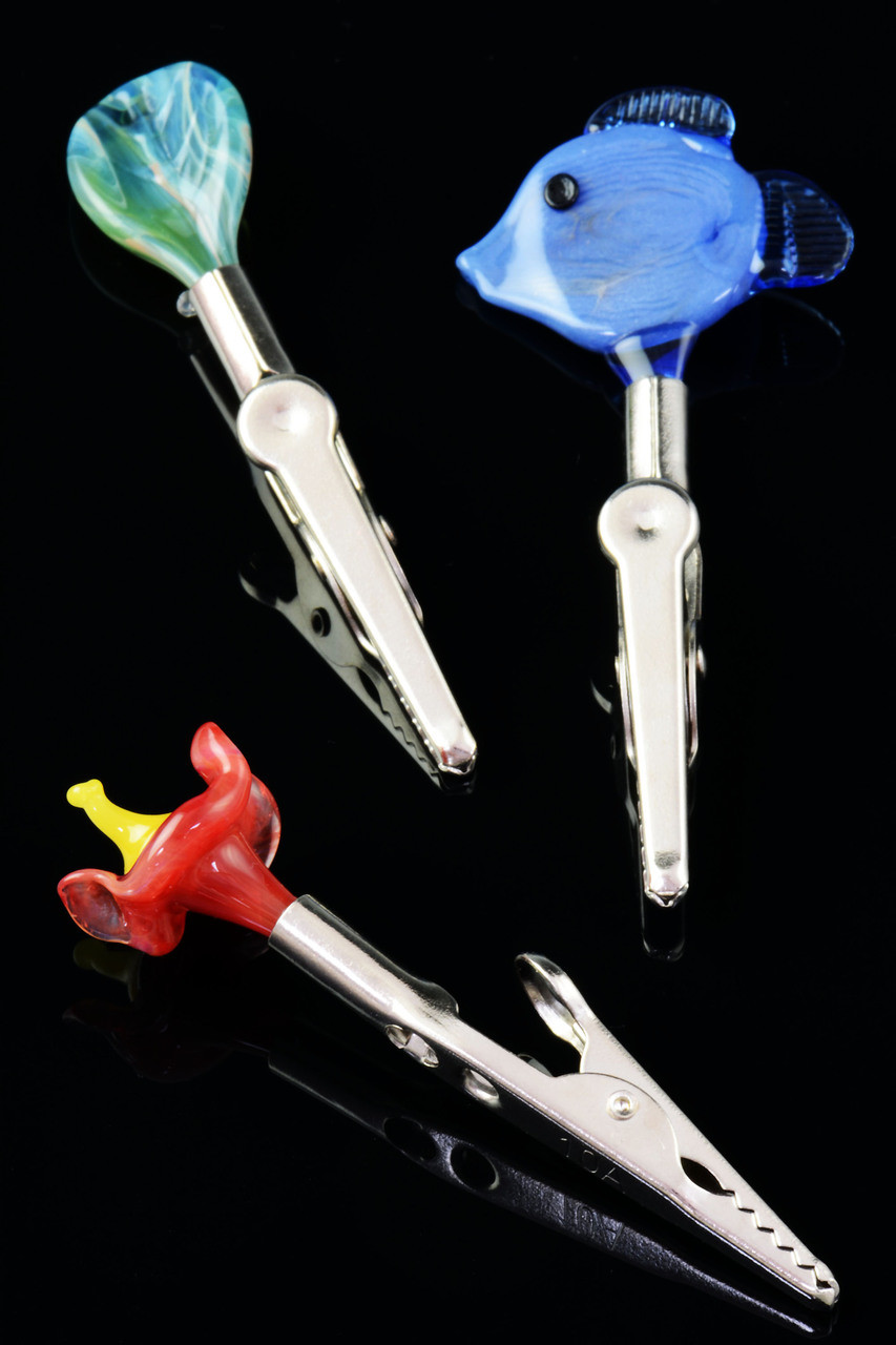 (US Made) Alligator Clip - M0107 | Wholesale Roach Clips