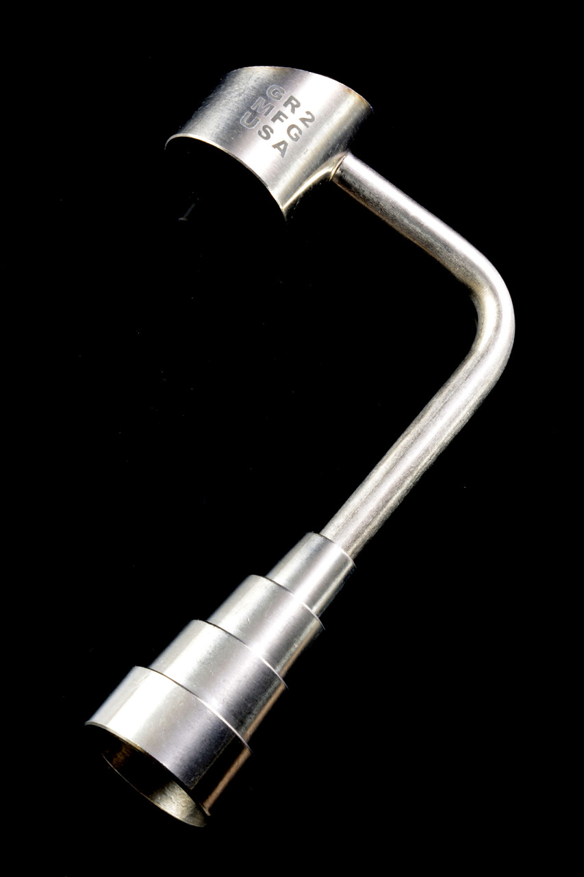 (US Made) GR2 Male/Female Multi Size Domeless Titanium Banger Nail ...
