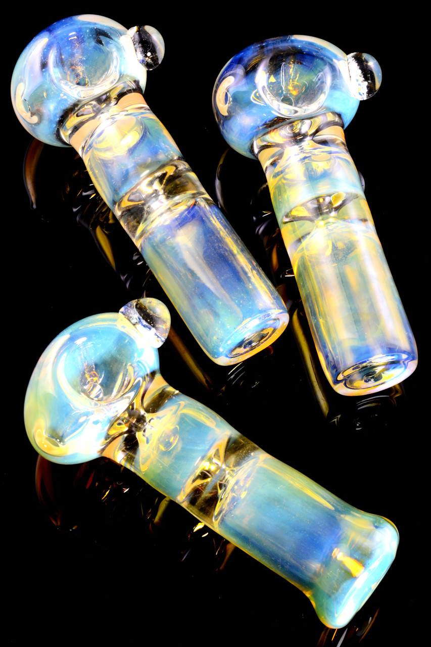 Art & Collectibles Hammer glass pipe color changing Tobacciana etna.com.pe