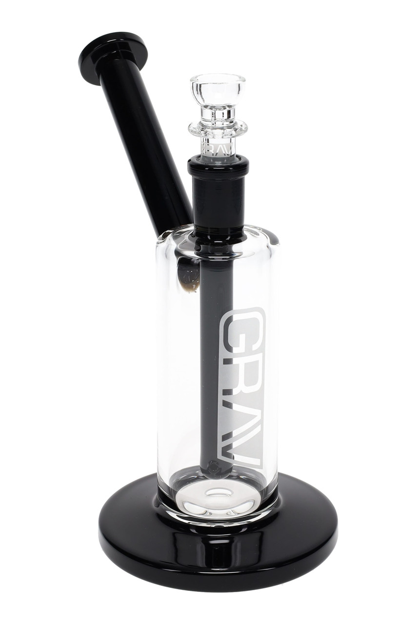Grav Medium Upright Bubbler with Black Accents - B1400 | Bulk Purchase ...