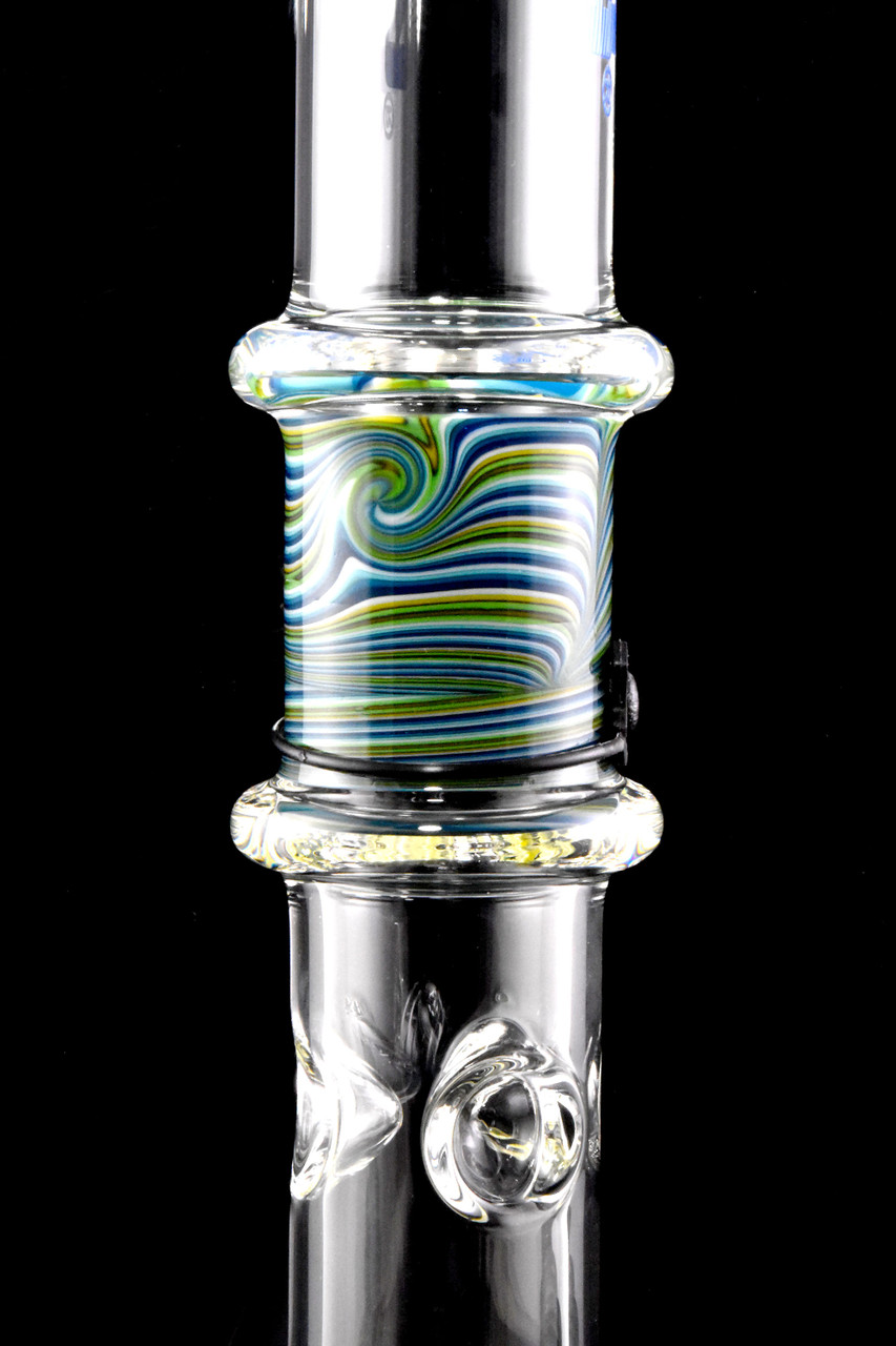 RooR Custom Large GoG Synthwave Beaker Water Pipe - WP2957 | Authorized ...