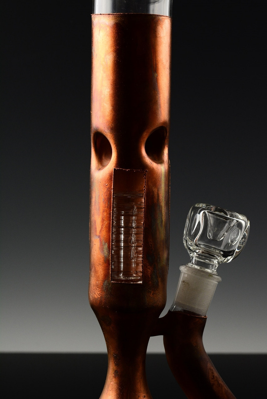 Medium Steampunk Copper Plated Water Pipe - WP287