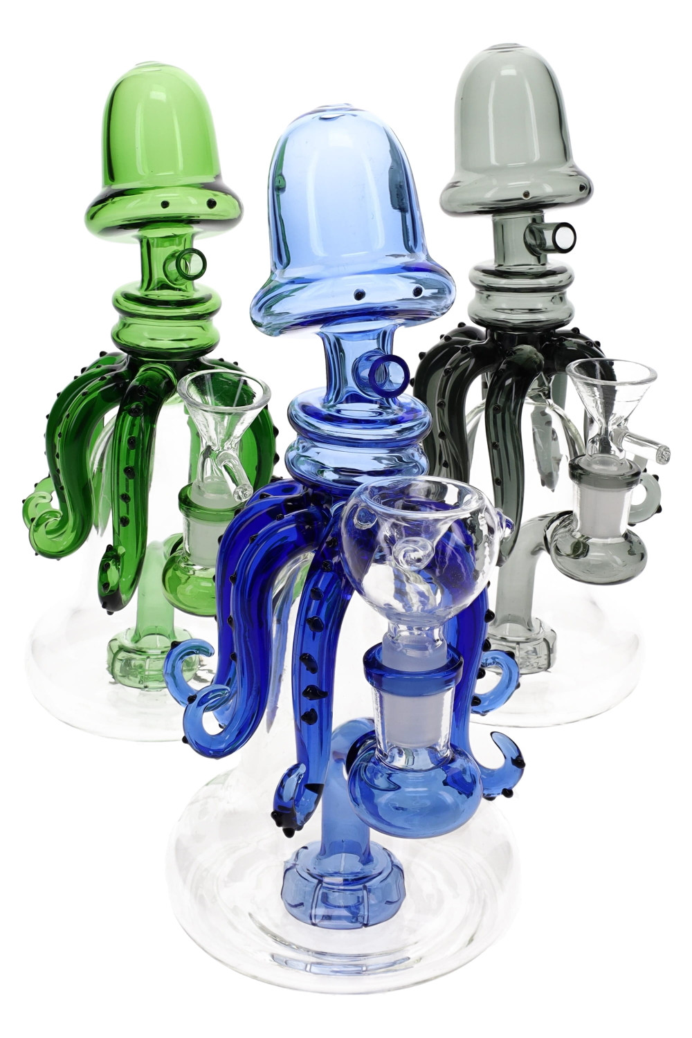 8.5" GoG Squid Water Pipe – Showerhead Perc | SPS Wholesale