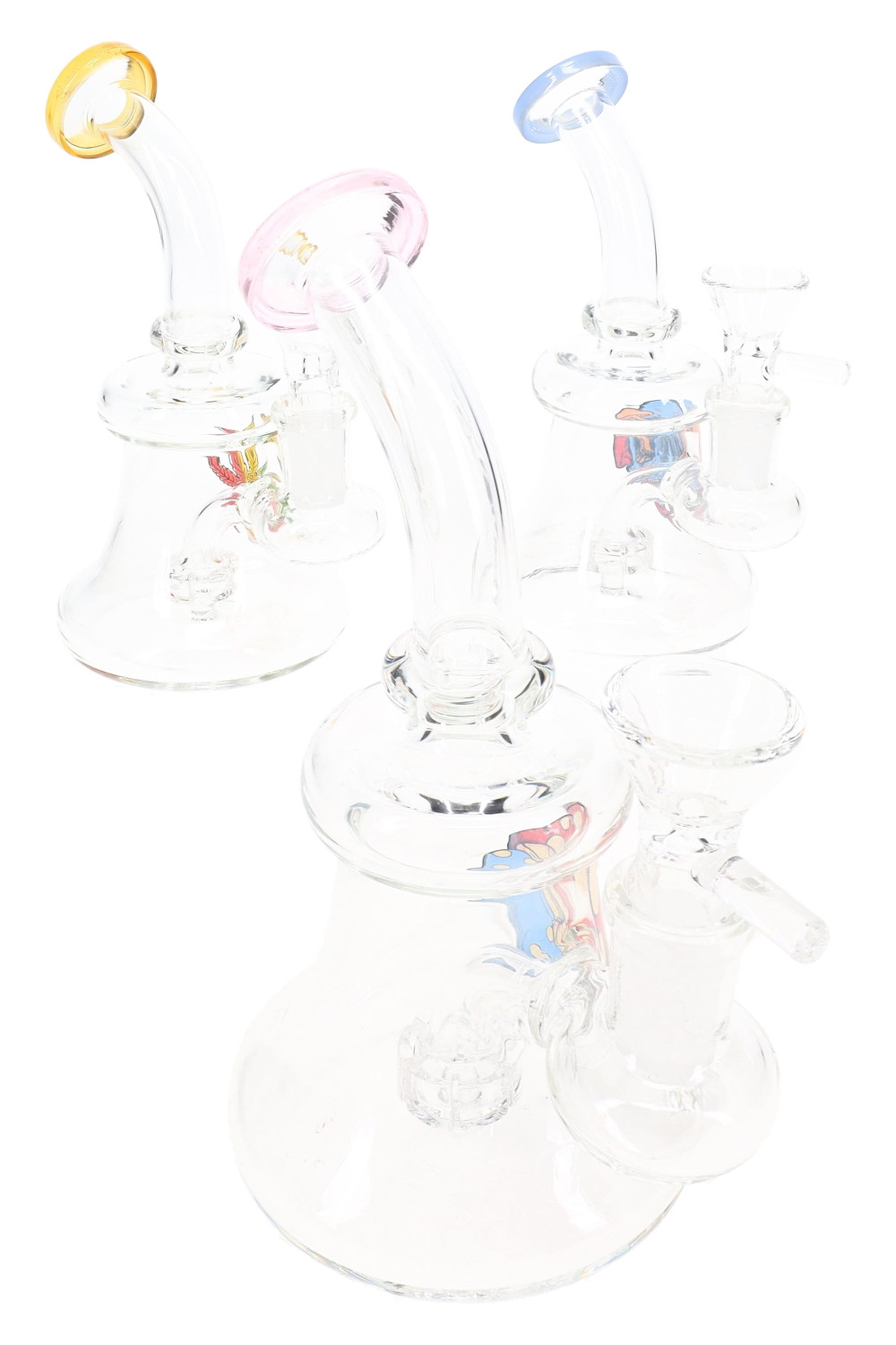 6" Decal GoG Showerhead Water Pipe | SPS Wholesale