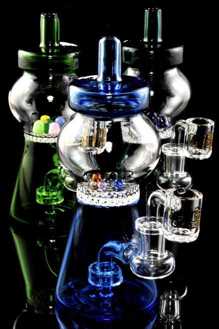 Colorful GoG Gumball Machine Dab Rig with Honeycomb to Showerhead Perc ...