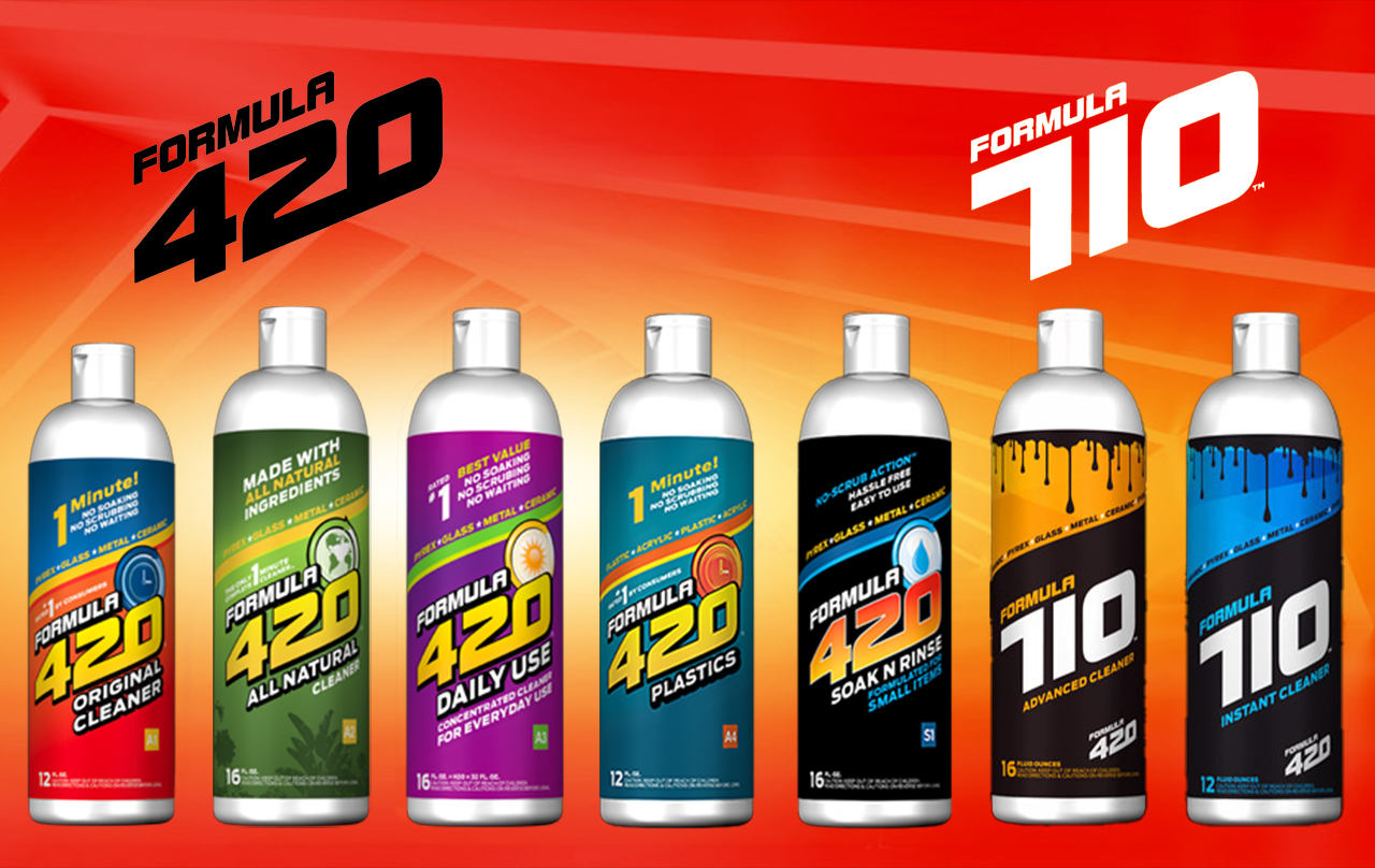 So Fresh, So Clean: Formula 420 & Formula 710 Cleaners for Every Sticky ...