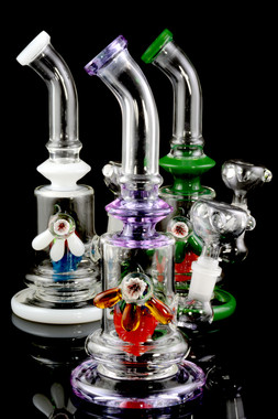 Medium Stemless GoG Frit Fruit Perc Water Pipe - WP1807 | Bulk Smoking ...