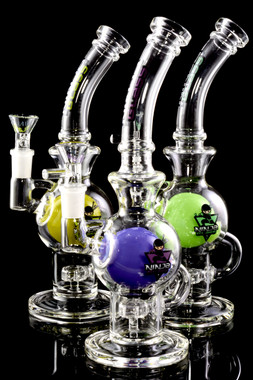 Medium Stemless GoG Recycler Water Pipe with Drum Perc - WP1935 | Bulk ...
