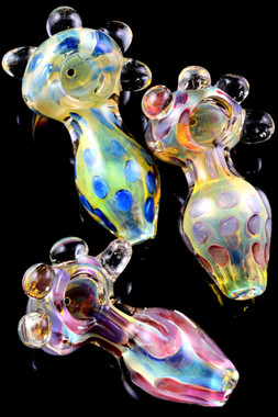 Thick Heavy Color Changing Marble Glass Pipe - P2242 | Bulk Glass Hand ...