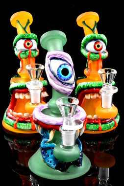 Small Stemless GoG Cyclops Monster Water Pipe with Showerhead Perc ...