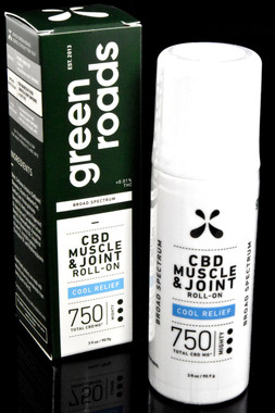 750mg Cool Relief CBD Roll-On - CBD322 | Wholesale Green Roads Distributor