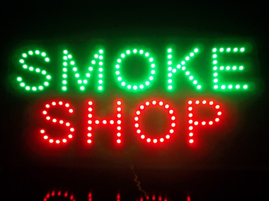Smoke Shop LED Sign