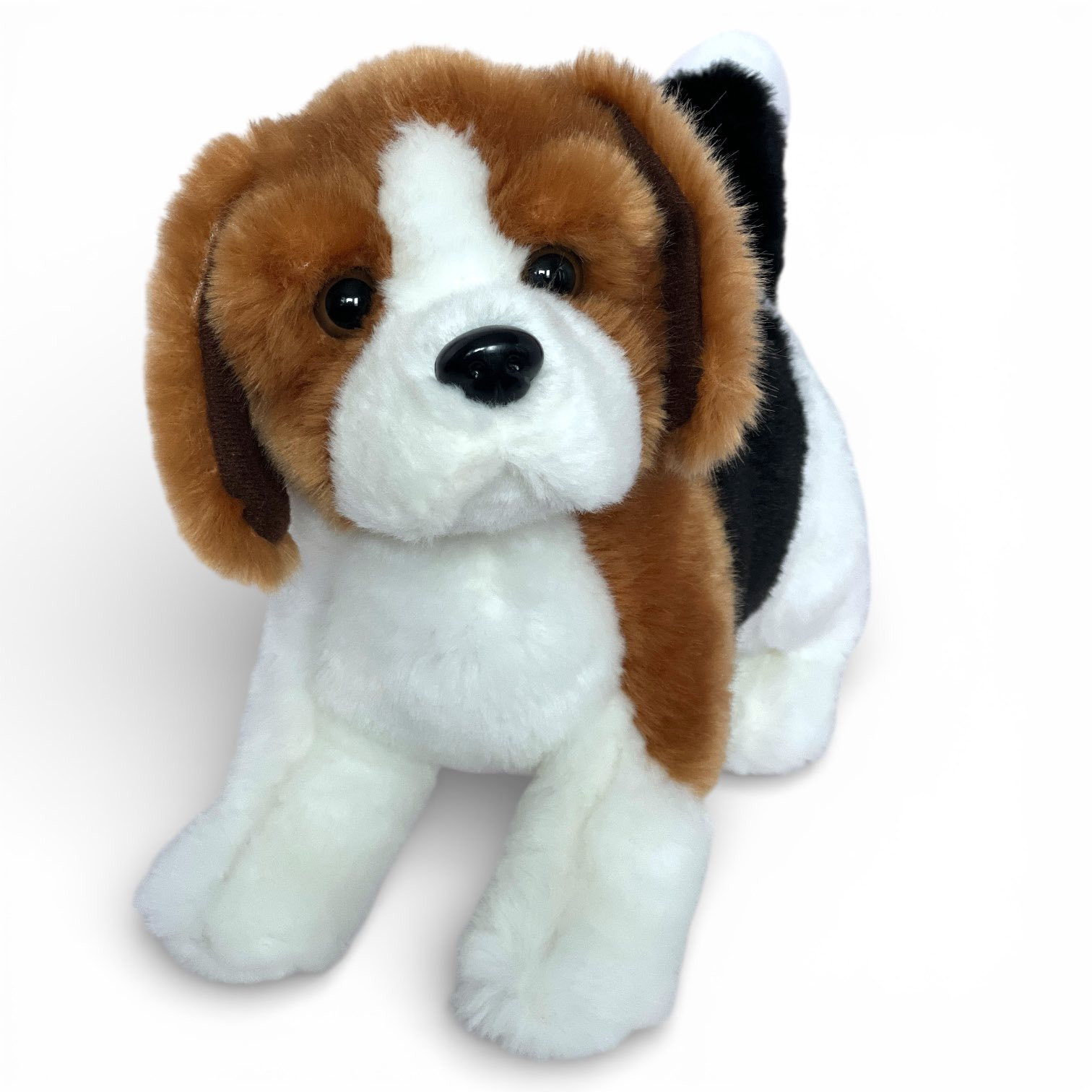 Auswella® Oliver the Beagle Plush – 11 Inch Premium Stuffed Dog, Ultra ...