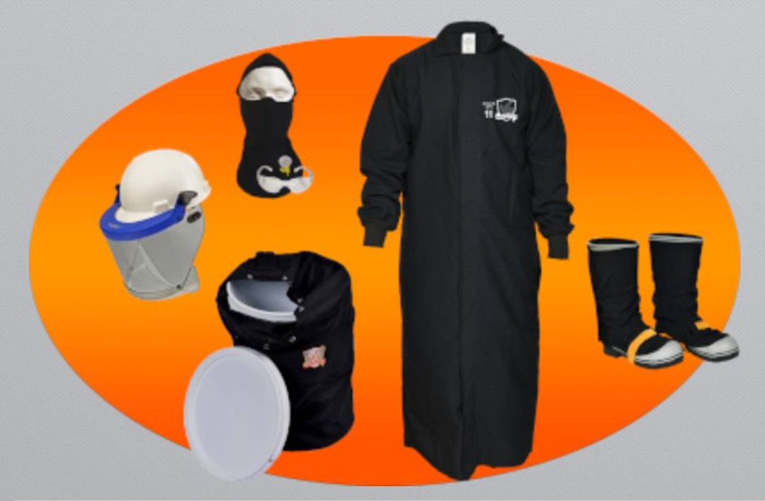 Arc Rated Safety 11 Cal Lab Coat Arc PPE in a Pail Kit ...
