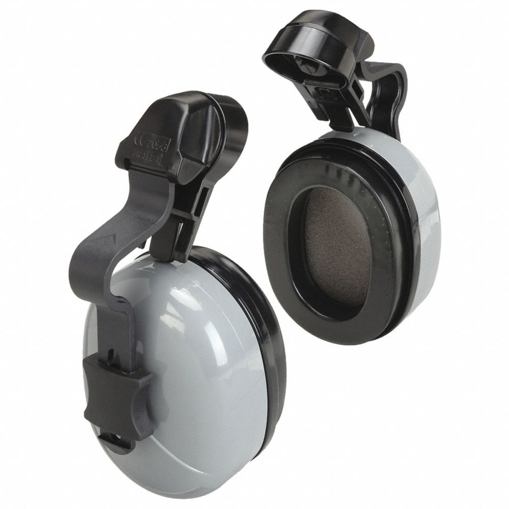 MSA 10129327 Sound Control SH Earmuff Full Brim Only Rigid Hard Hat ...