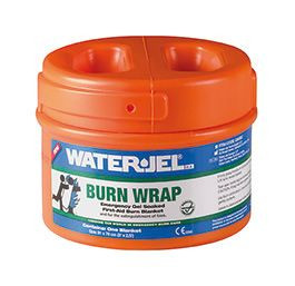 First Aid Only WaterJel 3630-1 Burn Wrap Canister - 4/Pack | Western ...