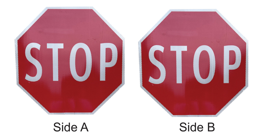 Plasticade STSTP-18ABSHIP Safety Stop Sign - Each | Western Safety Products