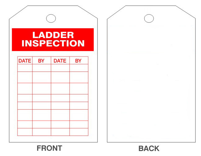 Safehouse Signs VT-423 Inspection Tag - 25 Pack | Western Safety Products