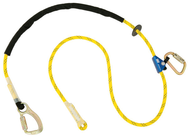 3M DBI-SALA 1234081 Pole Climber's Adjustable Rope Positioning Lanyard ...
