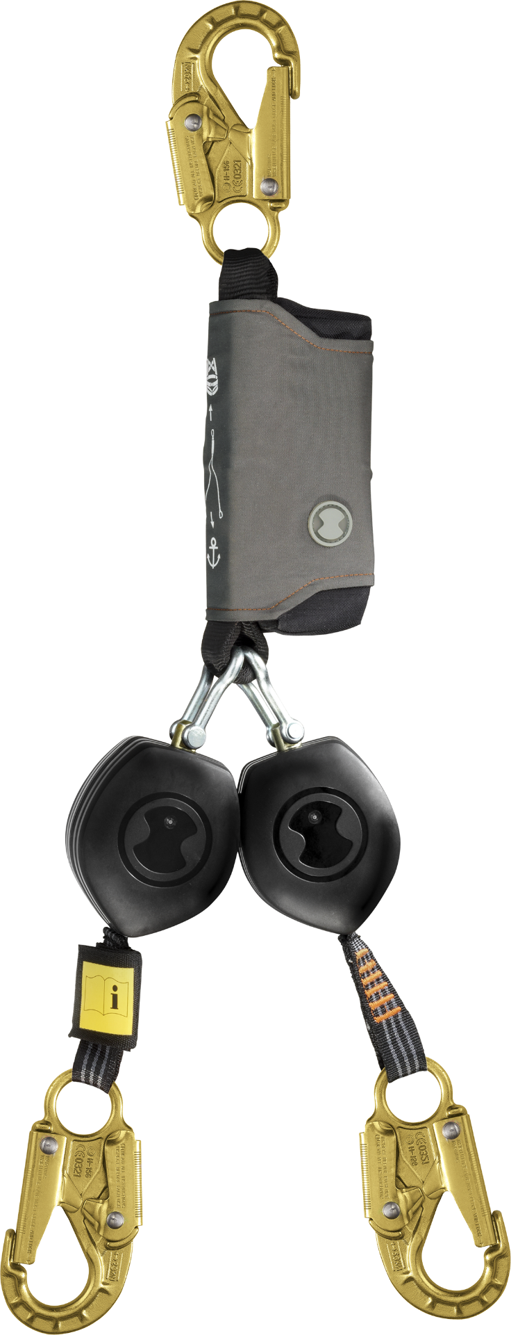 Skylotec Peanut Y HSG-US-022 Polyester/Polyamide/Steel Twin Leg Fall ...