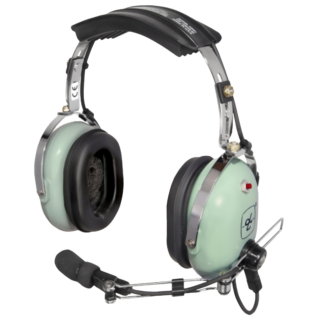 David Clark H3331 Over-The-Head Wired Airline Ground Support Headset ...
