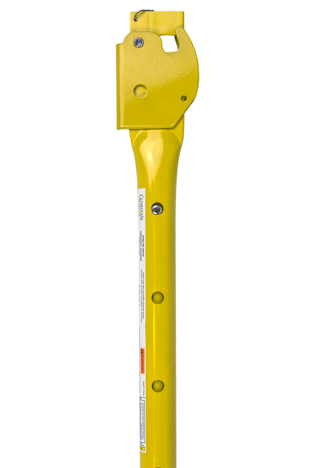 Guardian 61075 Adjustable Snap On Metal Guardrail Post | Western Safety ...