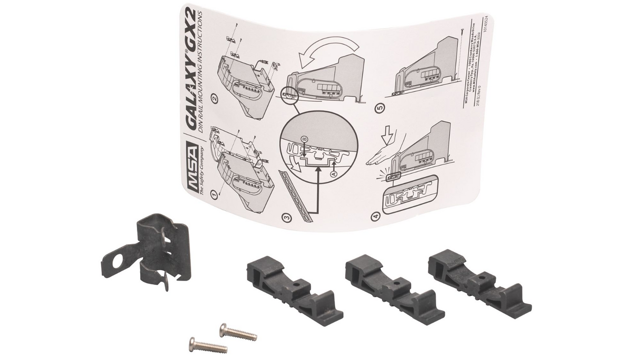 MSA 10126657 Din Rail Clip Kit - Each - Western Safety