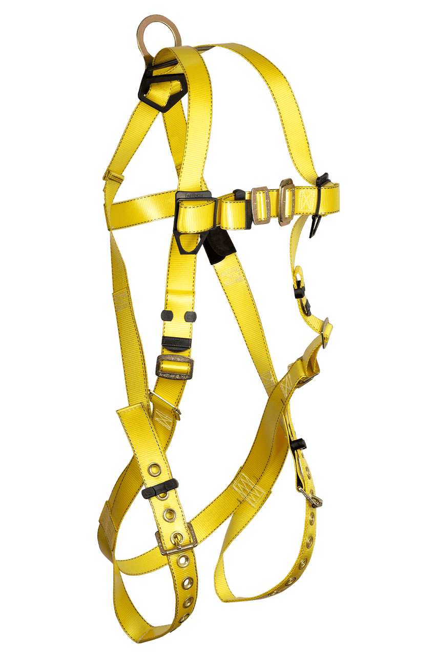 Falltech 7016PC Contractor 1D Ring, Urethane-Coated Web Non-Belted Full ...