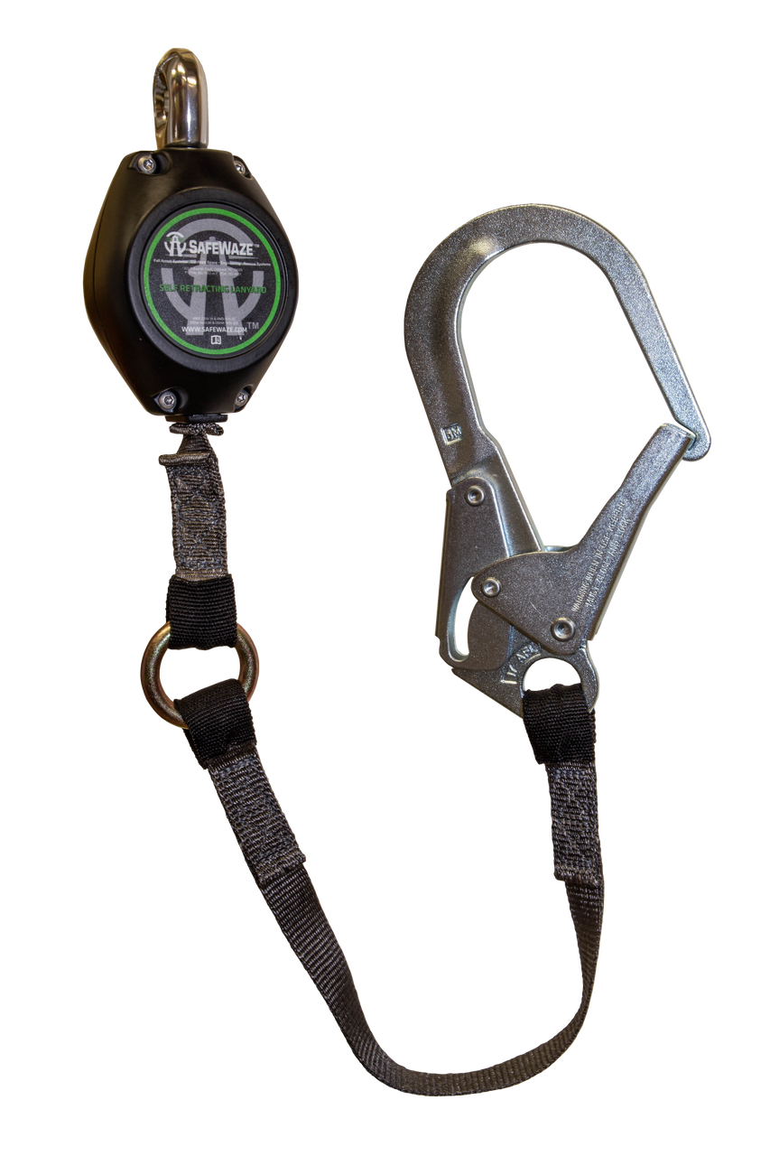 SAFEWAZE FS-FSP1409-W-RBH Class A Web Self Retractable Lifeline ...