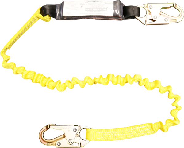 FrenchCreek 450AS Shock Absorbing Safety Web Lanyard - Each - Western ...